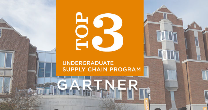 Gartner Once Again Ranks UT Undergraduate Supply Chain Program Third in ...
