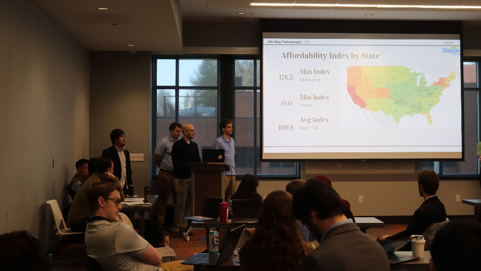 Haslam MSBA Students Present Housing Affordability Findings to Clayton ...
