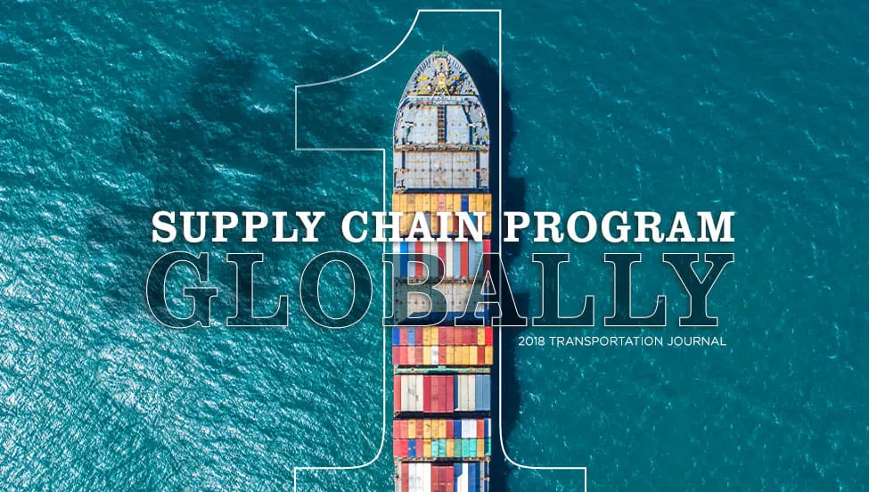 Haslam’s Supply Chain Faculty Ranked No. 1 Globally for Research ...